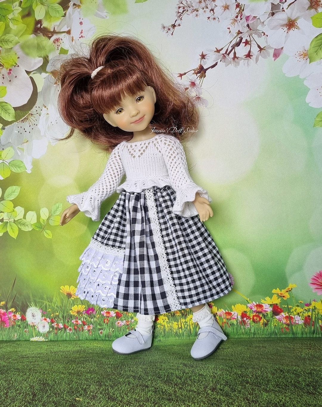 Ruby Red Fashion Friends Doll Top Skirt Socks 14.5 Inch Doll Clothes ...