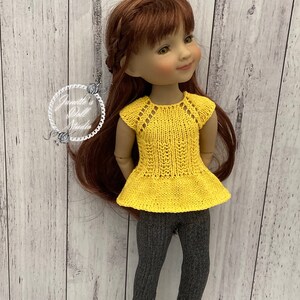 Ruby Red Top Skirt Ruby Red Fashion Friends doll clothes 14 5 | Etsy
