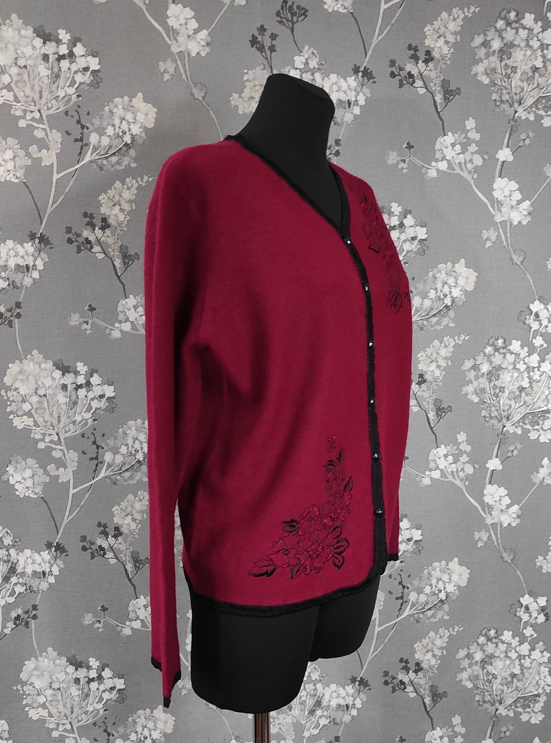 Koret Petites Vintage Wool Cardigan. Made in Makao. Size M - Etsy