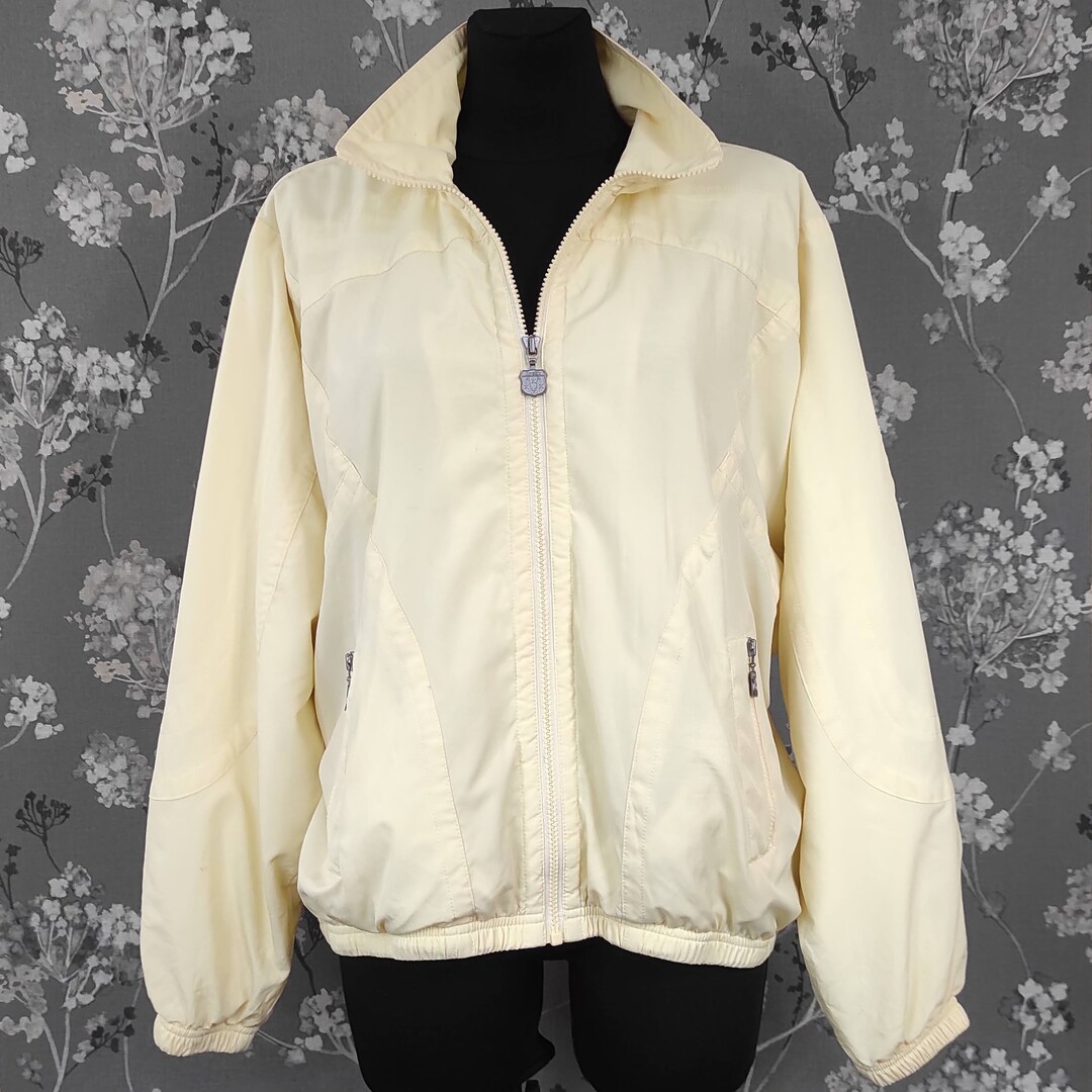 Kaelin Vintage 80's Yellow Jacket. Made in Hong Kong. Size XL - Etsy