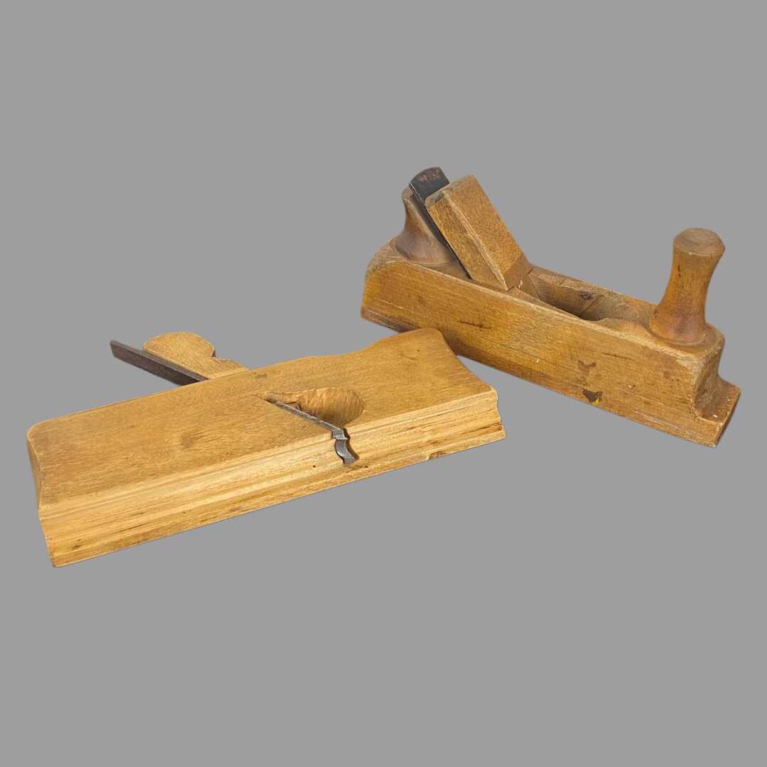 Vintage Woodworker's Jack Plane Trying Plane Side Jointer Two Item Job ...