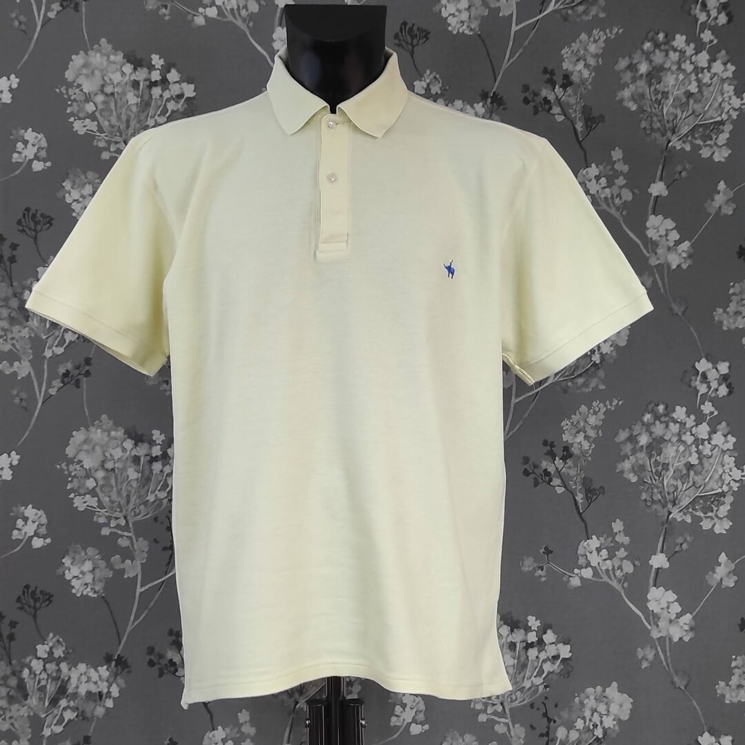 Peter Polo Retro Pique Cotton Polo Shirt. Size XL - Etsy