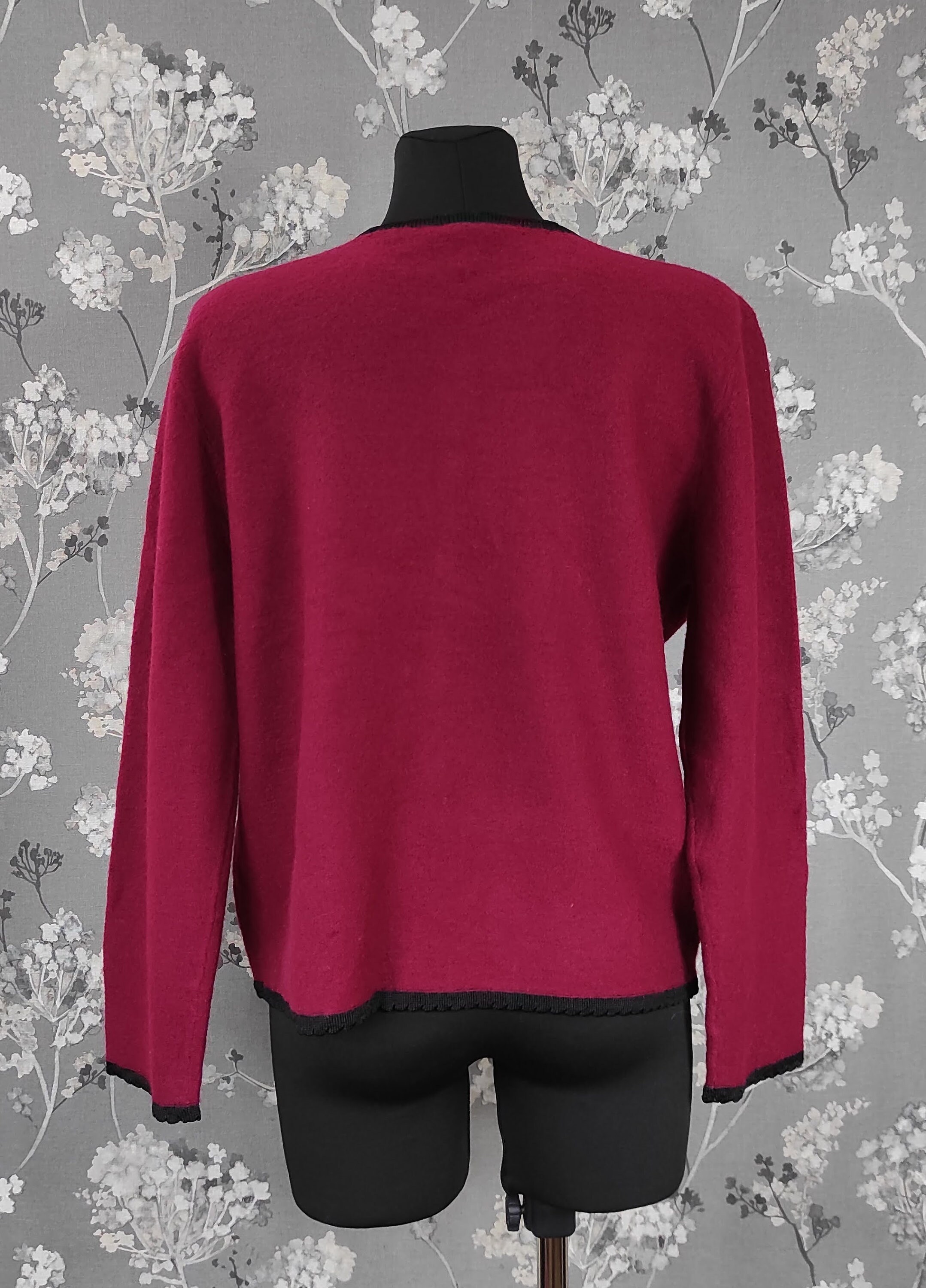 Koret Petites Vintage Wool Cardigan. Made in Makao. Size M - Etsy