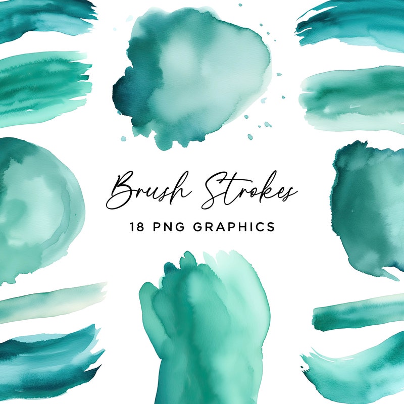 Turquoise Clipart - Etsy