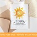 Watercolor Sun Clipart Bundle, Smiling Happy Sun, PNG Sublimation ...