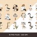 Dinosaur Clipart Bundle - Watercolor Jurassic Prehistoric Dino PNG ...