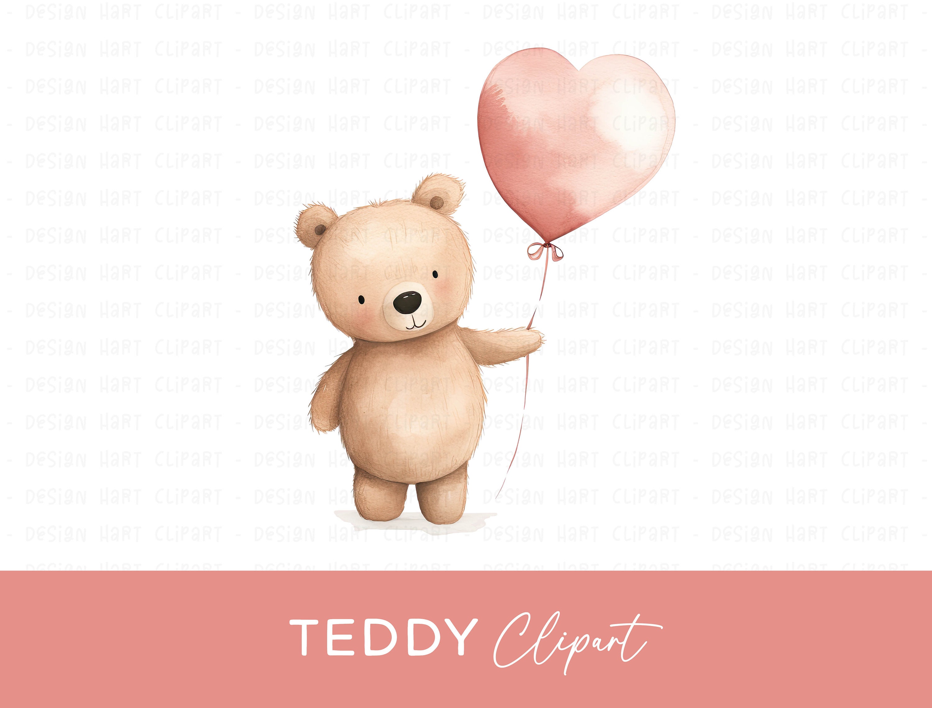 Teddybeer Clipart Hart