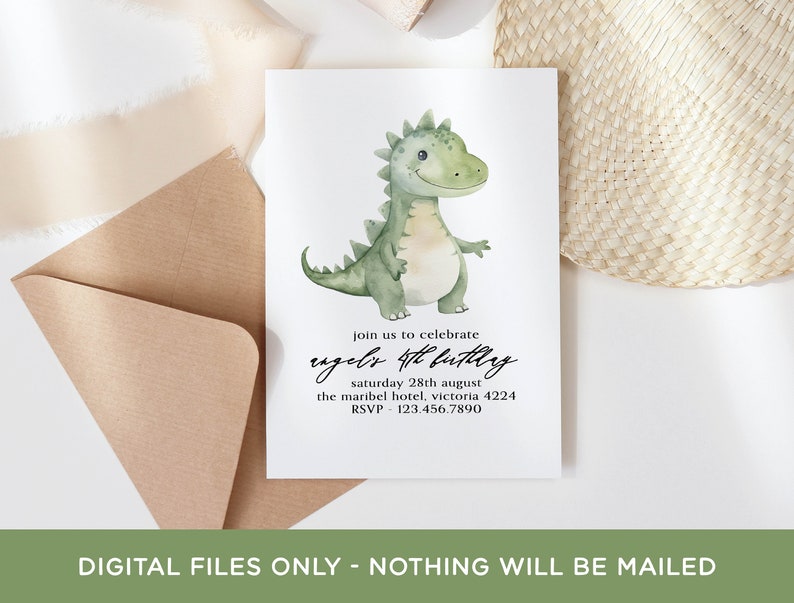 Dinosaur Clipart Bundle, Watercolor T-rex PNG Clip Art for Nursery Art ...