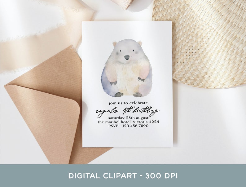 Australian Animal Clipart Bundle - Watercolor Aussie Wildlife PNG for ...
