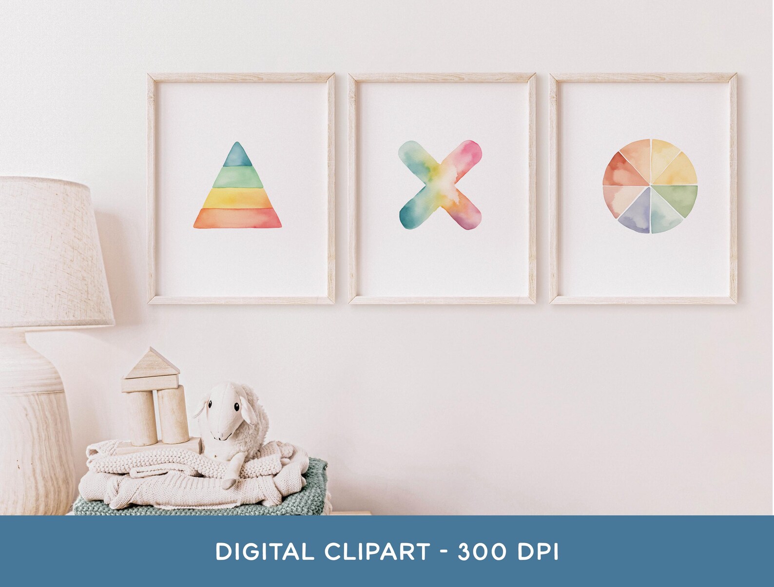 Maths Clipart Bundle, PNG Graphic Digital Download Watercolor ...