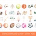 Sports Clipart Bundle - Watercolor Balls Soccer Football Cricket ...