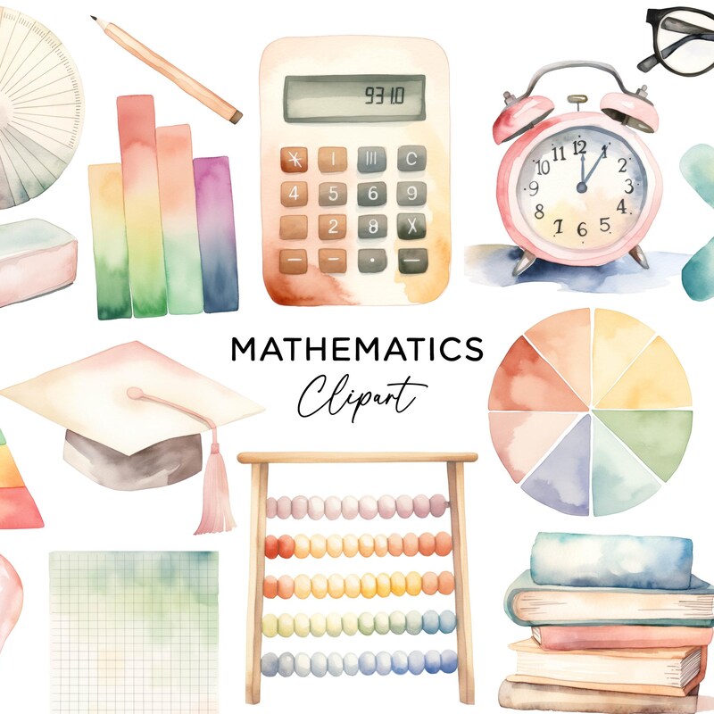 Math Clip Art - Etsy