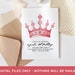 Crowns Clipart Bundle - Watercolor Pink Princess Crowns Hand Painted ...