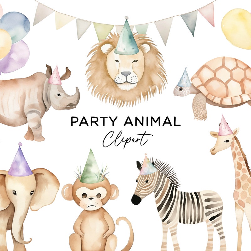 Animal Print Party - Etsy