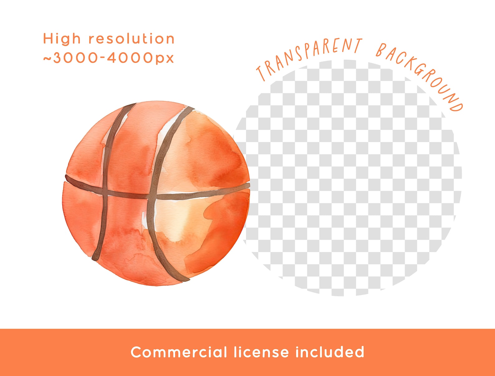 Sports Clipart Bundle - Watercolor Balls Soccer Football Cricket ...