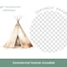 Camping Clipart Bundle, Adventure Watercolor Camper Tent Forest Animal ...