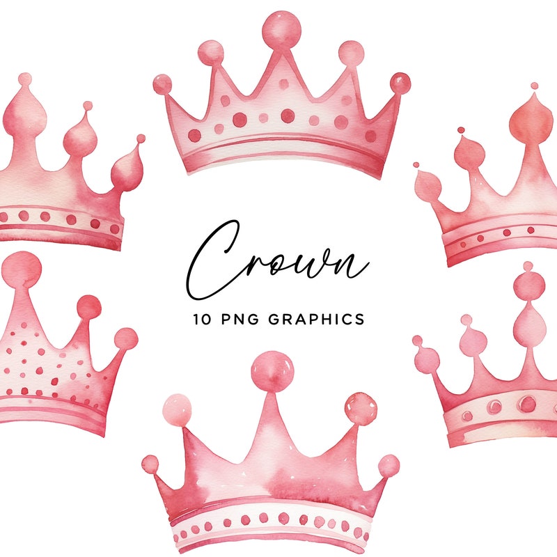 Hand Painted Crown - Etsy