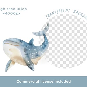 Ocean Clipart Bundle, Watercolor Under the Sea Creatures Animals Beach ...