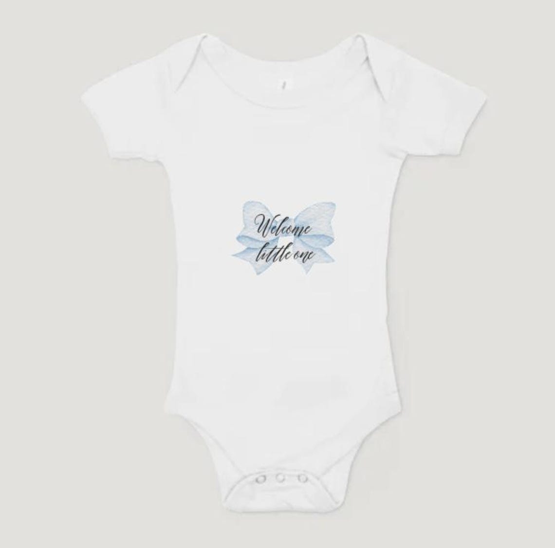 Blue Welcome Baby Shirt Design - Etsy
