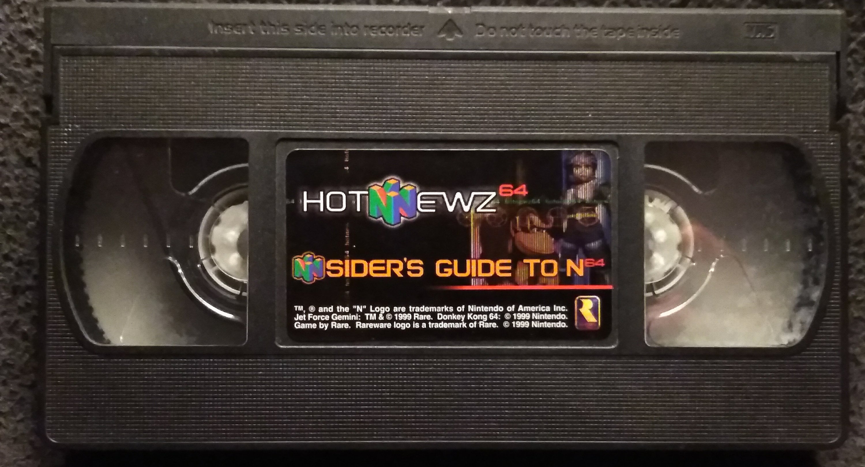 1999 Hot Newz 64 Nintendo VHS Promo Tape - Etsy España