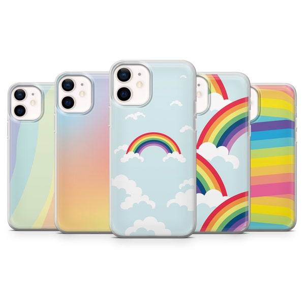 Rainbow Phone Case - Etsy