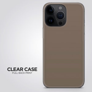 Beige Phone Case Cream Pastel Matte Cover Fit for iPhone 17 Pro Max ...