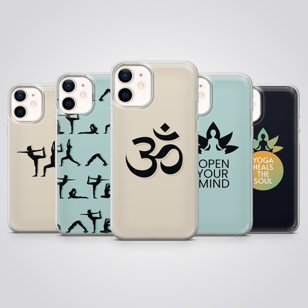 Yoga Phone Case Spiritual Chakra Cover Fit for iPhone 16 Pro Max, 15 ...