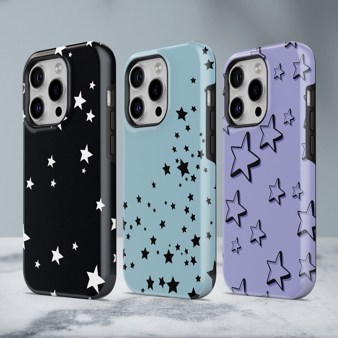 Stars Phone Case Celestial Space TOUGH Cover Fit for iPhone 15 Pro Max, 14 Plus, 13, 12, 11, XR ...