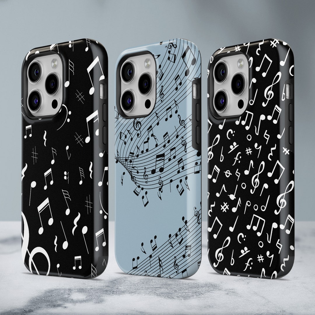 Music Phone Case Melody Song TOUGH Cover Fit for iPhone 15 Pro Max, 14 ...