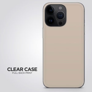 Beige Phone Case Cream Pastel Matte Cover Fit for iPhone 17 Pro Max ...
