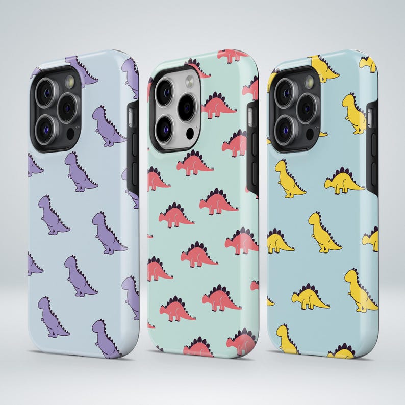 Dinosaur Phone Case Cute T-rex TOUGH Cover Fit for iPhone 17 Pro Max ...