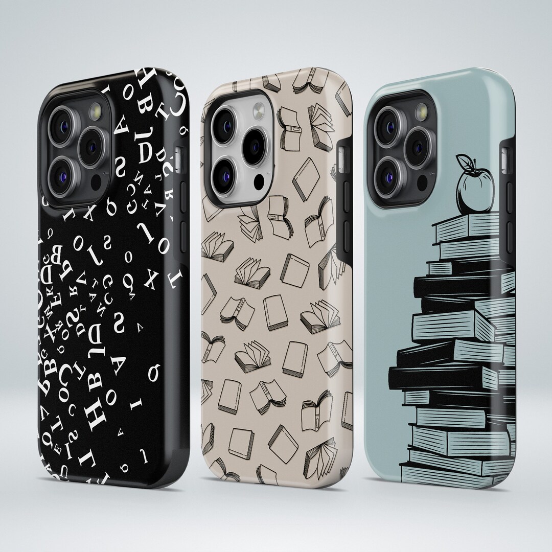 Literary Phone Case Reading Book TOUGH Cover Fit for iPhone 17 Pro Max ...