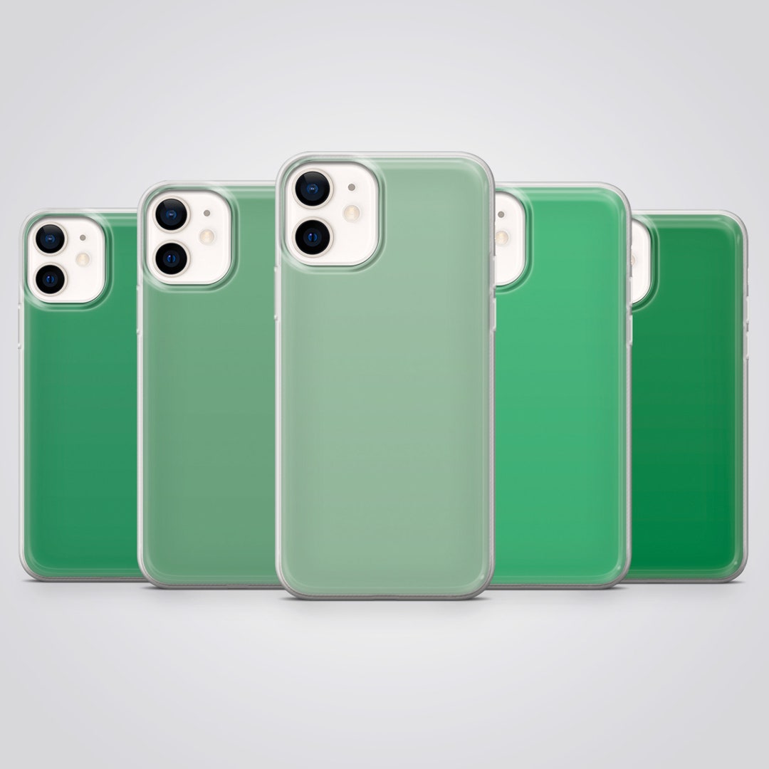 Mint Green Phone Case Pastel Matte Cover Fit for iPhone 16 Pro Max, 15 ...