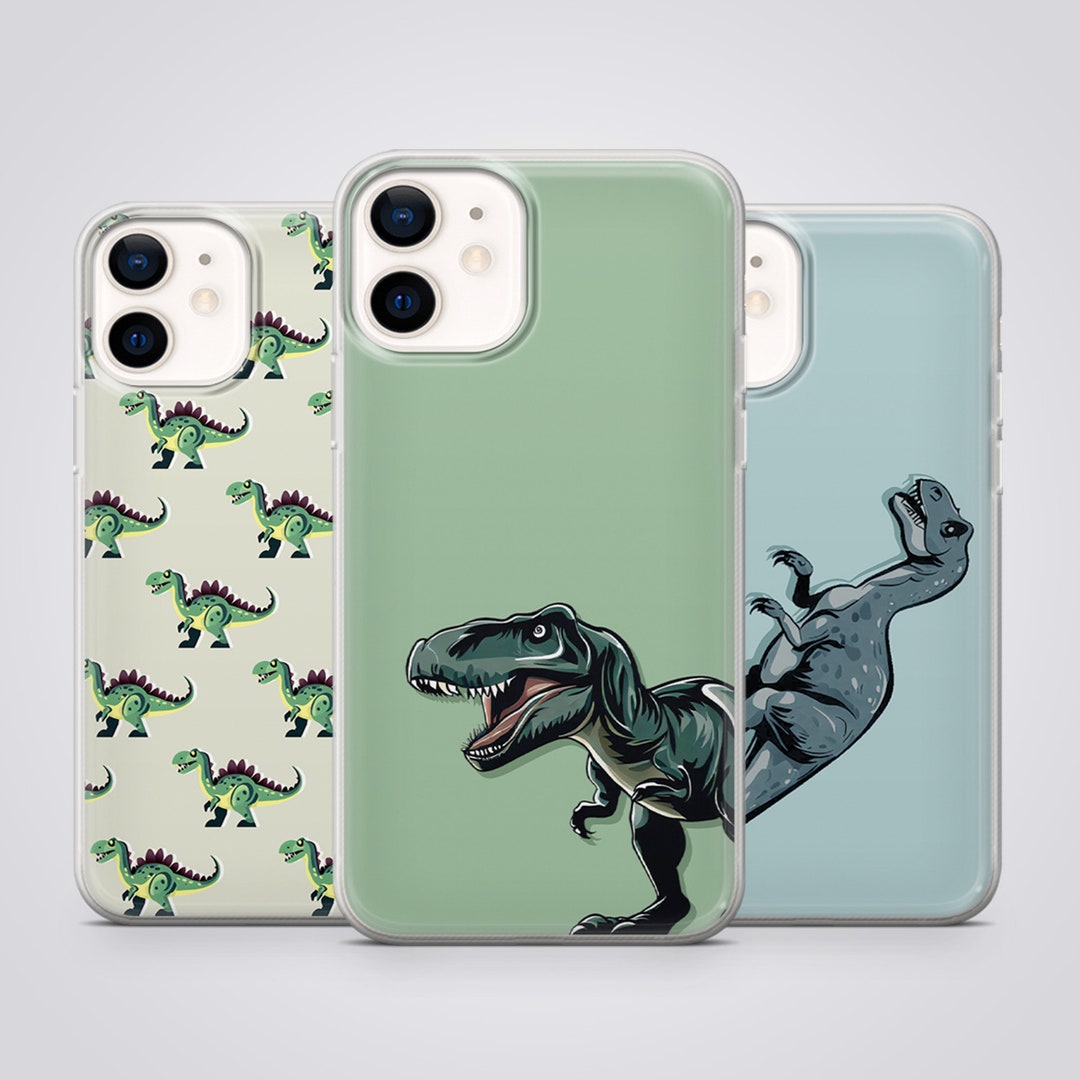 Dinosaur Phone Case Dino T-rex Cover Fit for iPhone 16 Pro Max, 15 Plus ...
