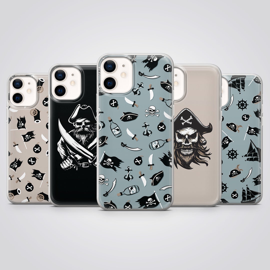 Pirate Phone Case Nautical Sea Sailor Cover Fit for iPhone 15 Pro Max ...