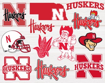 Nebraska Huskers Svg | Etsy