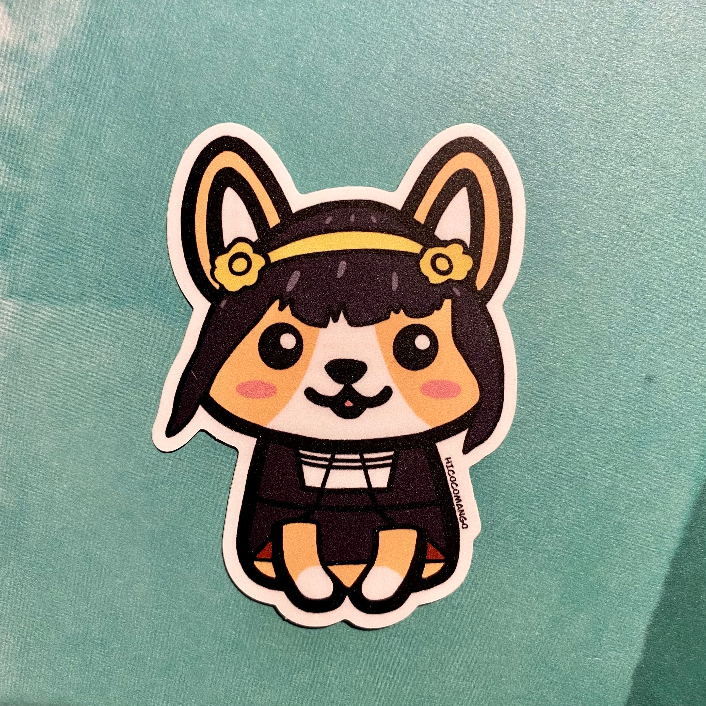 Spy X Corgi Family Sticker | Waterproof Vinyl | Kawaii Fan Art - Etsy