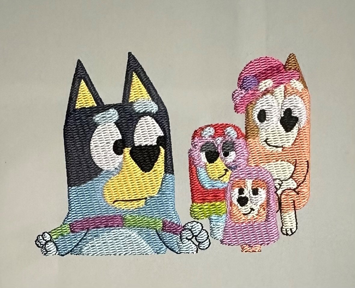 Bluey and Family Play Pretend. - Etsy Australia