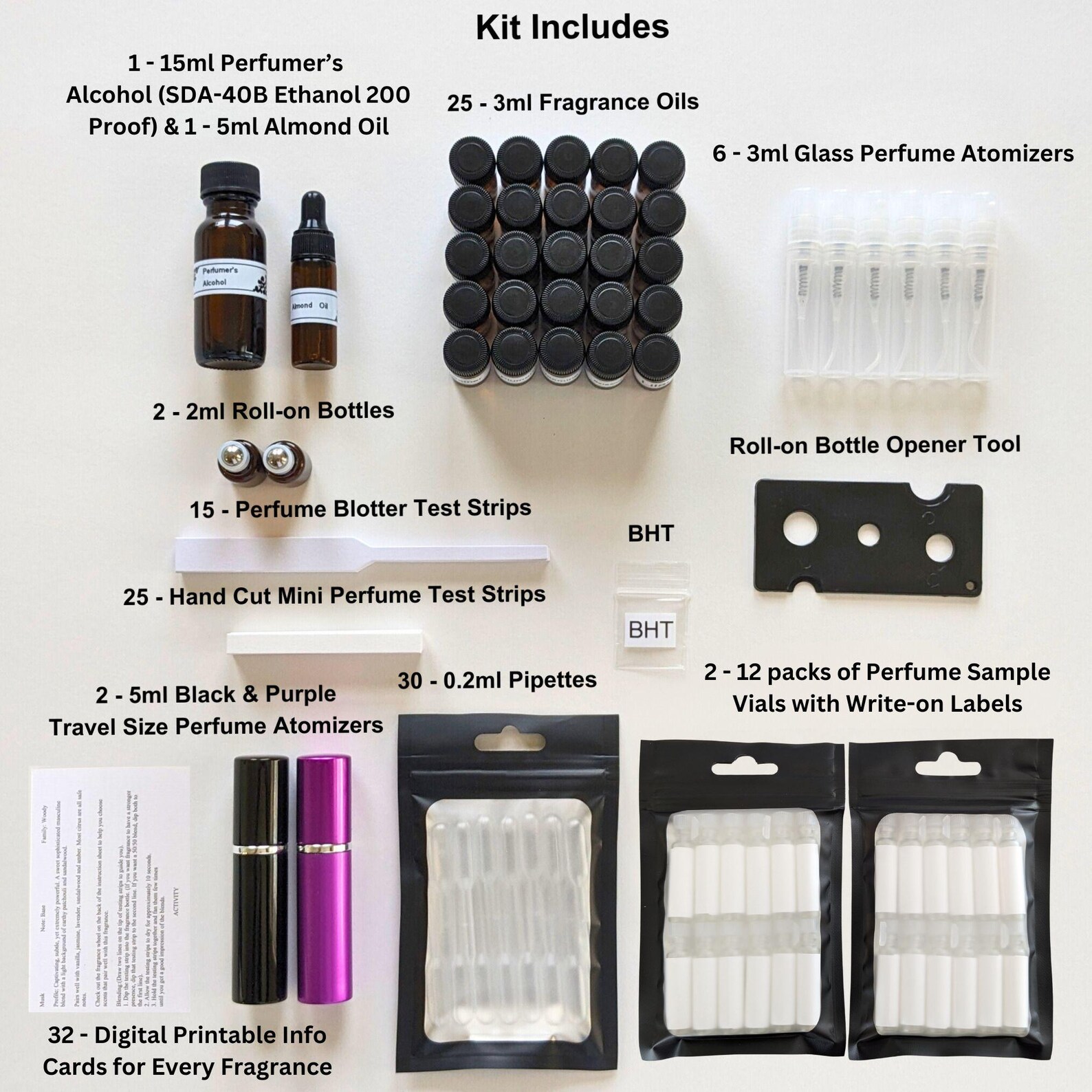 Perfume Creation Kit, Customizable Perfume Making Activity Set ...