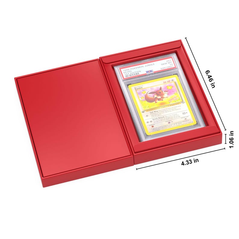 Graded Card Gift Case for PSA/CGC/BGS Slabs | Durable Storage ...