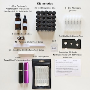 Perfume Creation Kit, Customizable Perfume Making Activity Set ...