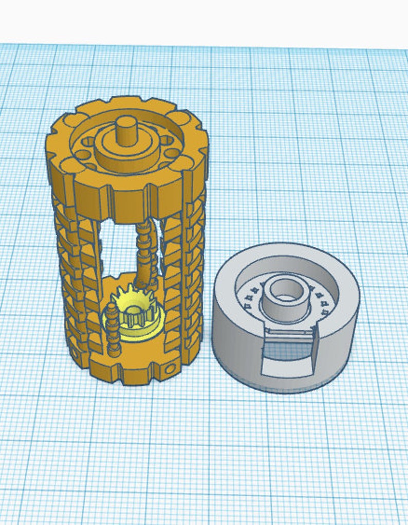 Custom Spinning Crystal Chamber - STL Files - Etsy