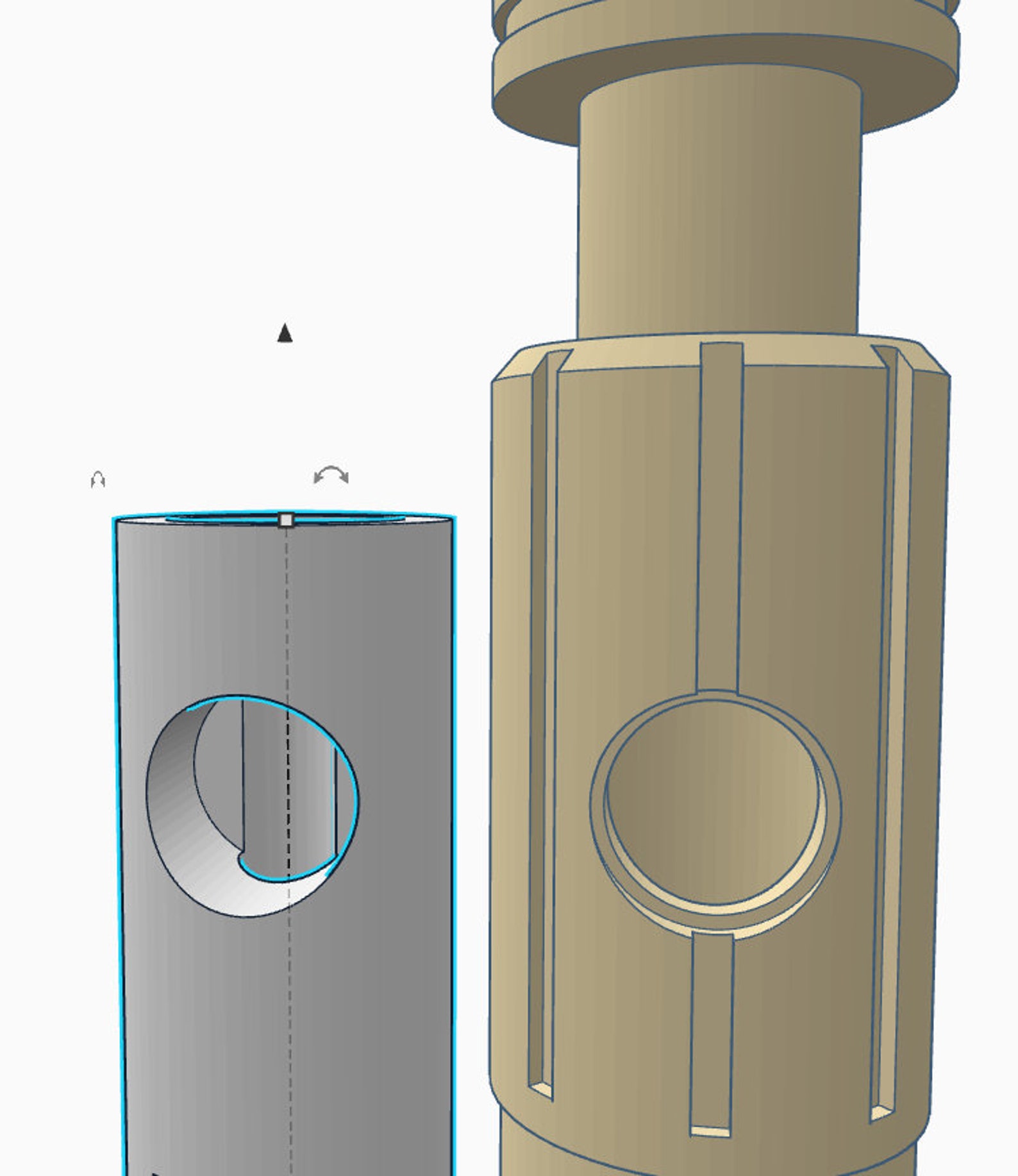 Custom Lightsaber 3d Model With Chassis Prop for Cosplay- STL Files - Etsy