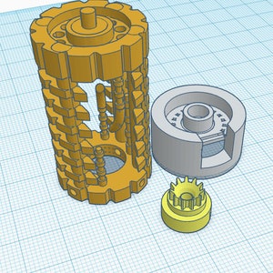 Custom Spinning Crystal Chamber STL Files - Etsy