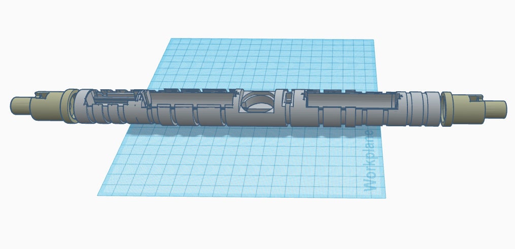 Fallen Order Staff Chassis: 89 Sabers Configuration - STL Files - Etsy
