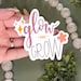 Glow and Grow Sticker - Etsy