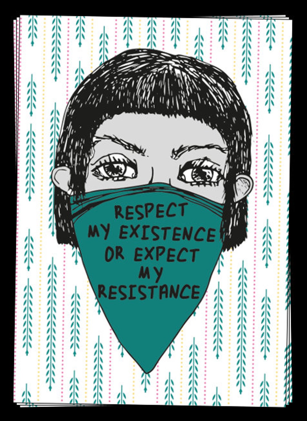 Stickers: Feministas Respect Stickers 10 Pieces - Etsy