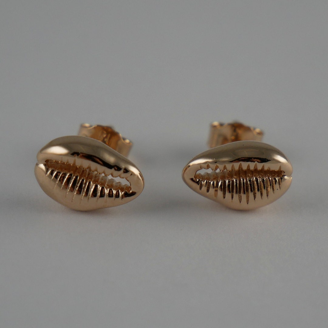 Gold Plated Shell Ear Fleas for Women Light and Discreet - Etsy