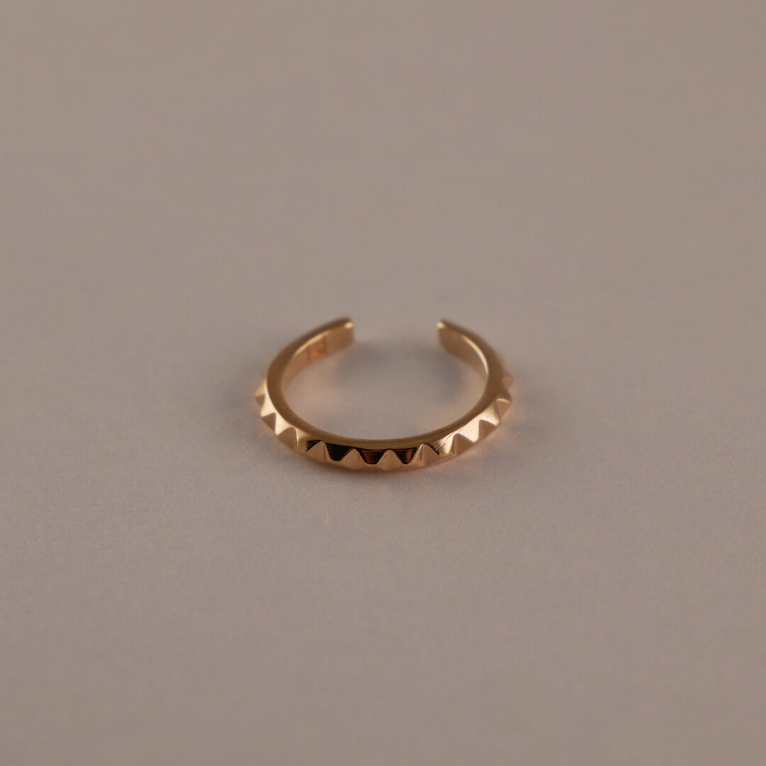 Ear Ring Ear Cuff Gold Plated Crown Style - Etsy