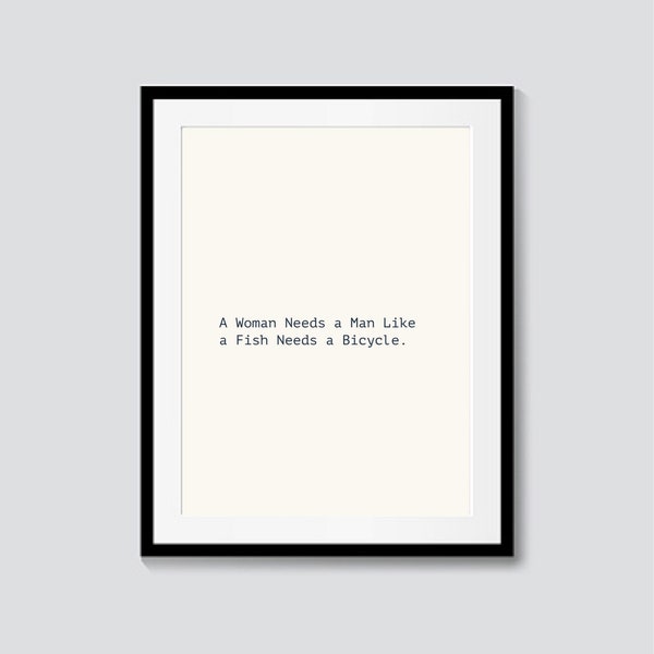 Fish on a Bicycle - Etsy